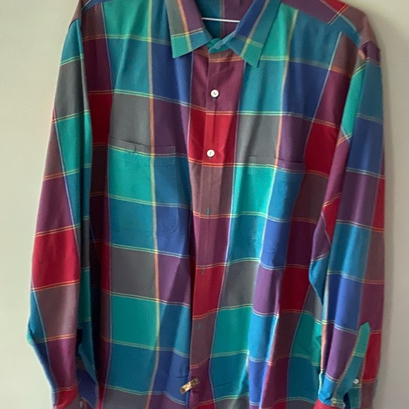 Shirts | Vintage Ls Plaid Shirt | Poshmark